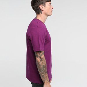 Champion | Shirts | Mens Champion Embroidered Script Purple Tshirt ...